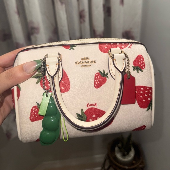 Coach | Bags | Mini Rowan Coach Strawberry Bag | Poshmark